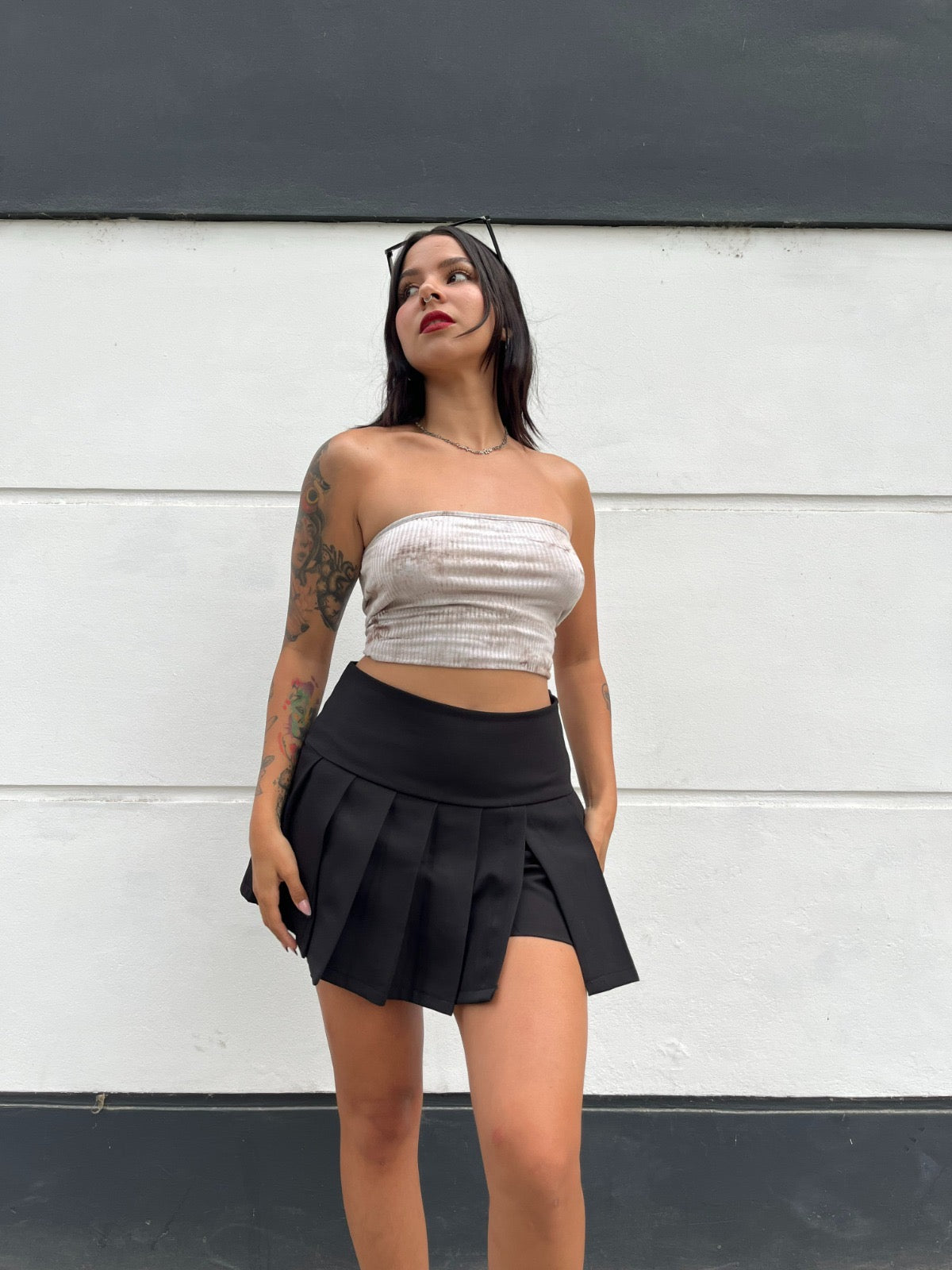 Faldashort Plisada Mia – Befire Shop